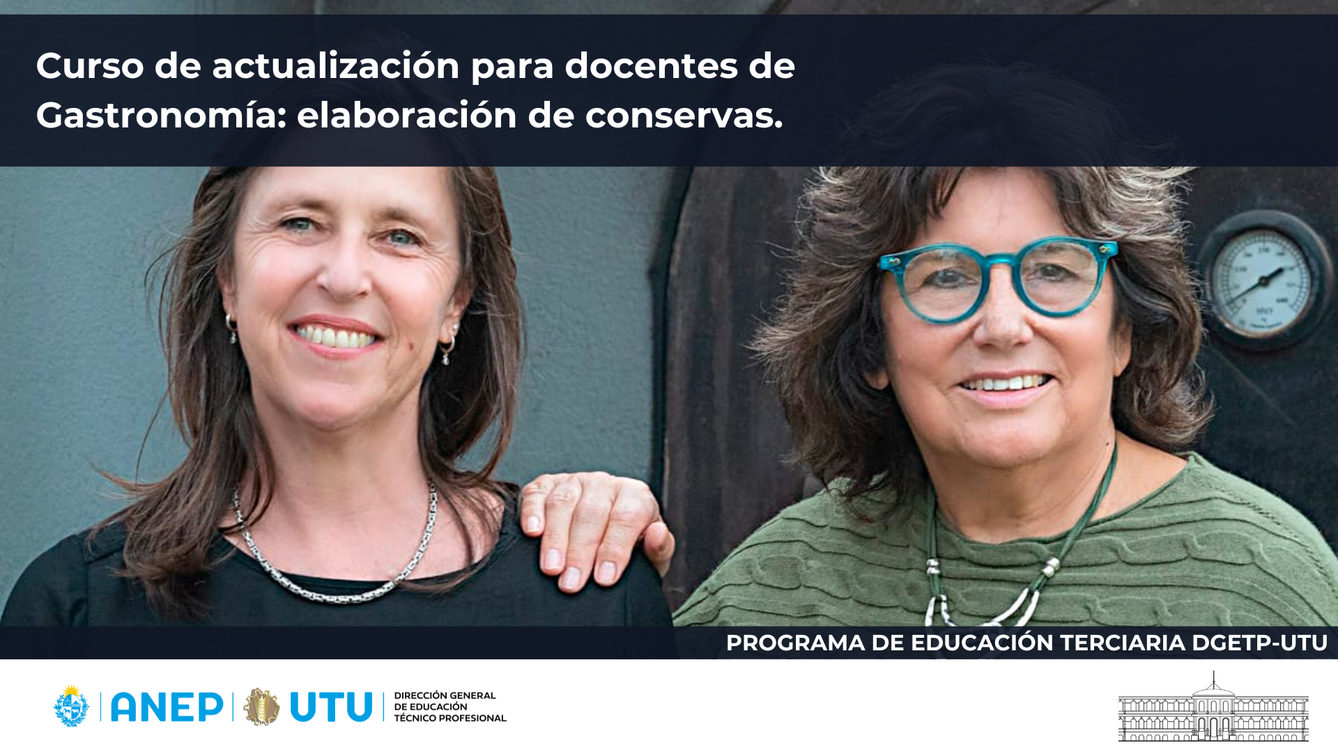 UTU | Curso de actualización para docentes de Gastronomía: elaboración ...